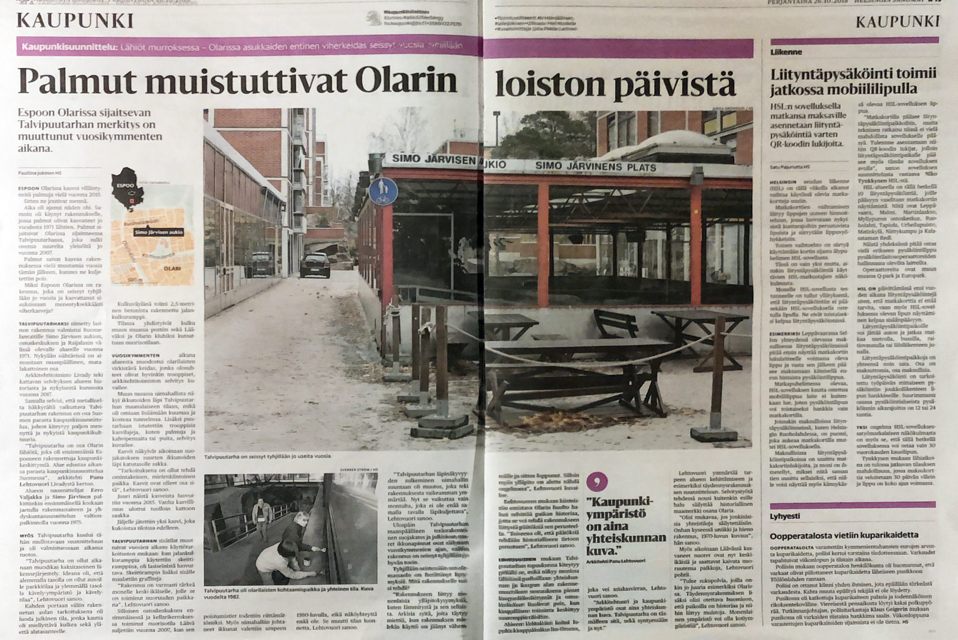 Olarin ostoskeskus – Livady